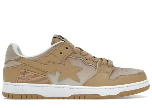 BAPE Sk8 Sta #4 Sneakers - Beige