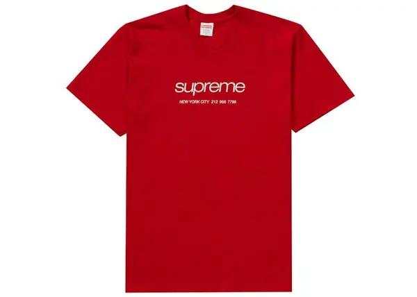 Supreme Shop Tee Shirt - Red