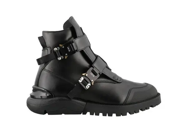 Dior Buckle Combat Boots