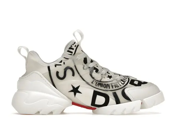 Dior D-connect Union Sneakers - White/black