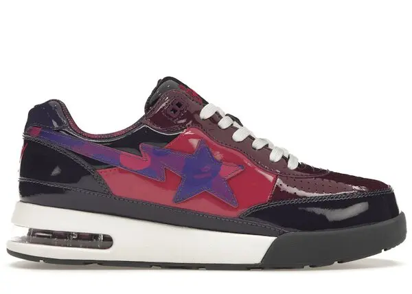 BAPE A Bathing Ape Road Sta Sneakers - Purple/violet/white