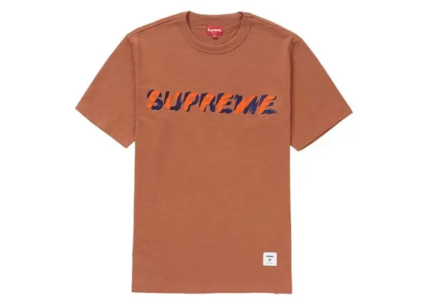 Supreme Shatter Short Sleeve Top - Rust