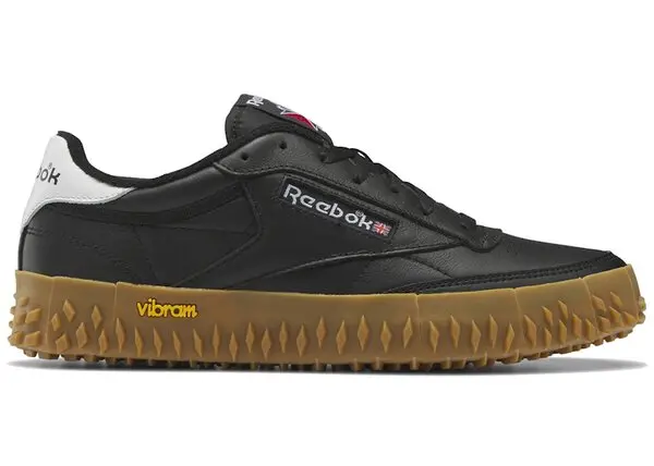 REEBOK Club C Vibram Gum - Core Black/cloud White/vector Red
