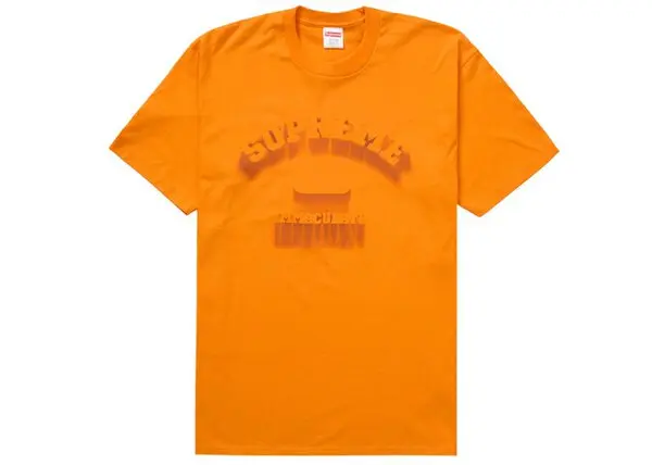 Supreme Shadow Tee Shirt - Orange