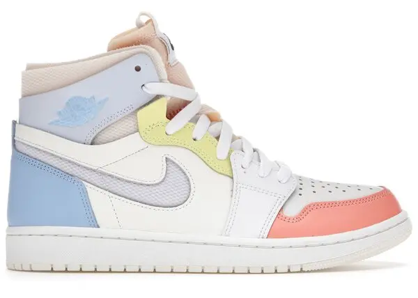 JORDAN 1 High Zoom Cmft To My First Coach Sneakers - Sail/white/zitron