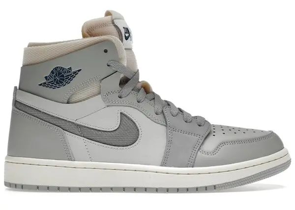 JORDAN 1 High Zoom Air Cmft London Sneakers - Photon Dust/light Smoke Grey/grey Fog