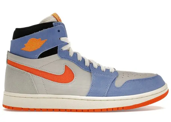JORDAN 1 High Zoom Air Cmft 2 Sneakers - Sail/alpha Orange/royal Pulse