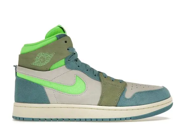JORDAN 1 High Zoom Air Cmft 2 - University Blue/white/olive