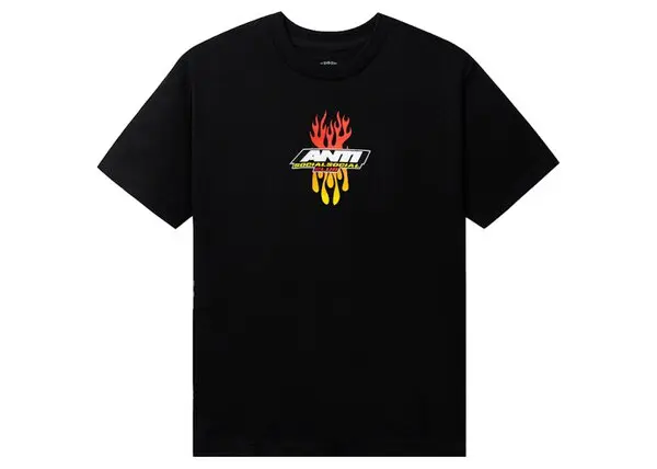ANTI SOCIAL SOCIAL CLUB Hot At First Tee Shirt - Black