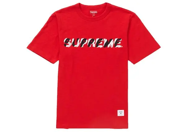 Supreme Shatter Short Sleeve Top - Red