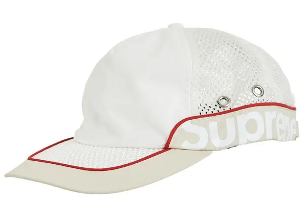 Supreme Side Logo 5-panel Cap - White