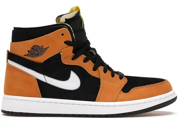 JORDAN 1 High Zoom Air Cmft Sneakers - Black/white/monarch