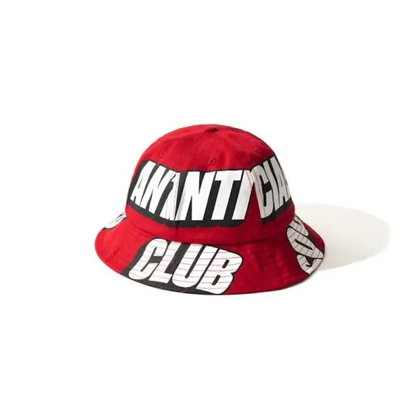 ANTI SOCIAL SOCIAL CLUB Interest Los Bucket Cap - Red