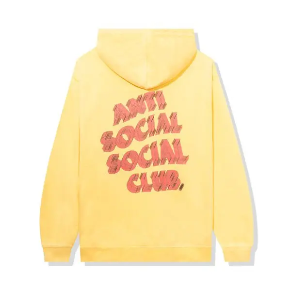 ANTI SOCIAL SOCIAL CLUB How Deep Hoodie - Yellow