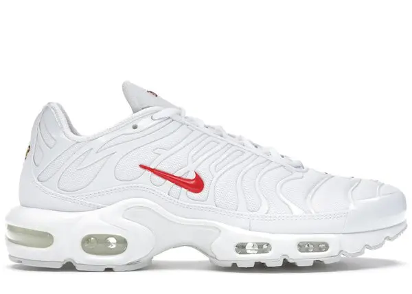 Nike Max Plus Supreme Sneakers - White/speed Red