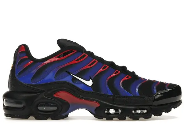 Nike Air Max Plus Spiderman Sneakers - Black/university Red/racer Blue