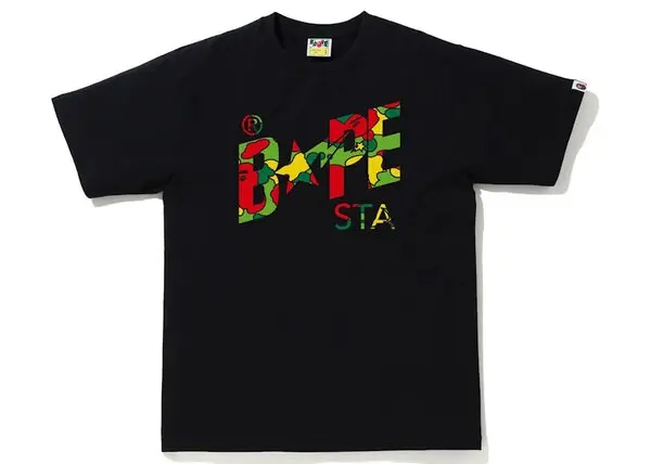 BAPE Sta Camo Sta Logo Tee Shirtin