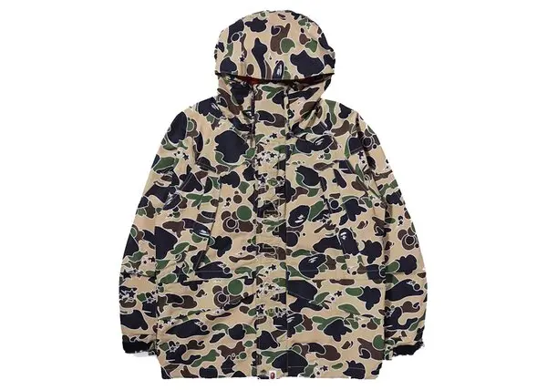 BAPE Sta Camo Snowboard Jacket - Yellow