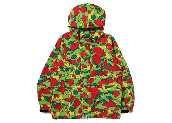 BAPE Camo Snowboard Jacket - Multicolor