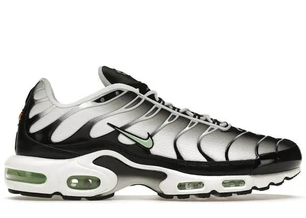 Nike Air Max Plus Sneakers - White/black/mint Green