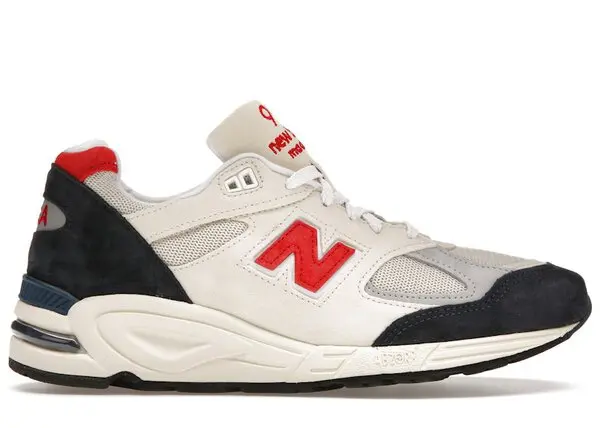 NEW BALANCE 990v2 Miusa Teddy Santisin - Navy Blue/sea Salt