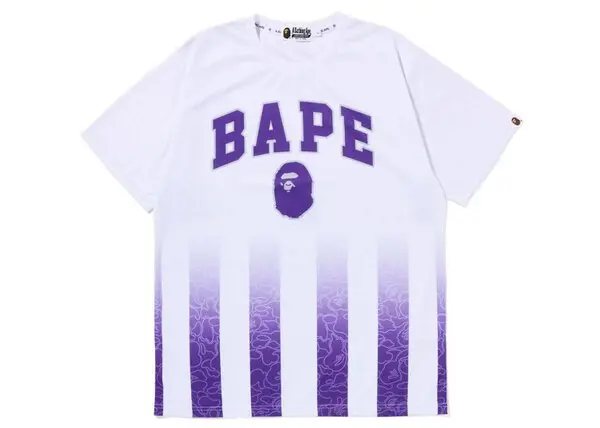 BAPE Team Jersey Tee Shirt - White