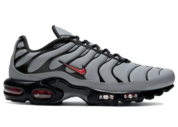 Nike Air Max Plus Sneakers - Wolf Grey/bright Crimson/black