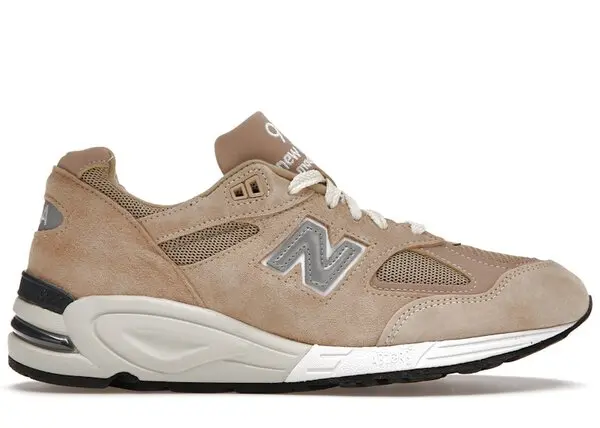 NEW BALANCE 990v2 Kith Tanninin Sneakers - Tanning/silver