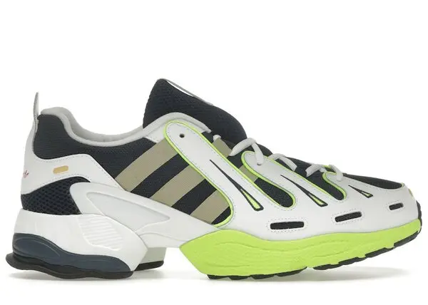 Adidas Eqt Gazelle Sneakers - Collegiate Navy Blue/red Gold/solar Yellow