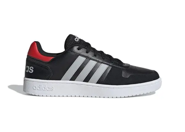 Adidas Hoops 2.0 Sneakers - Core Black/grey Two/active Red