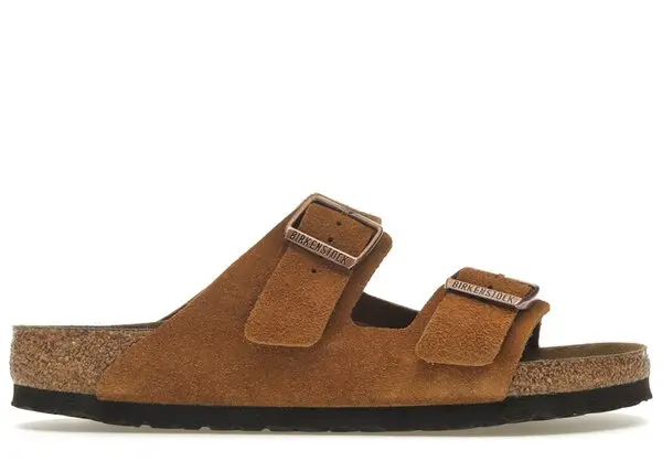 BIRKENSTOCK Arizona Soft Footbed Suede Sandals