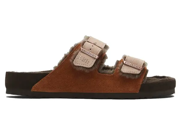 BIRKENSTOCK Arizona Shearling Kithin Sandals