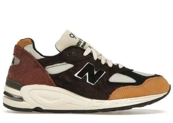 NEW BALANCE 990v2 Miusa Season 2 - Brown/beige/cream