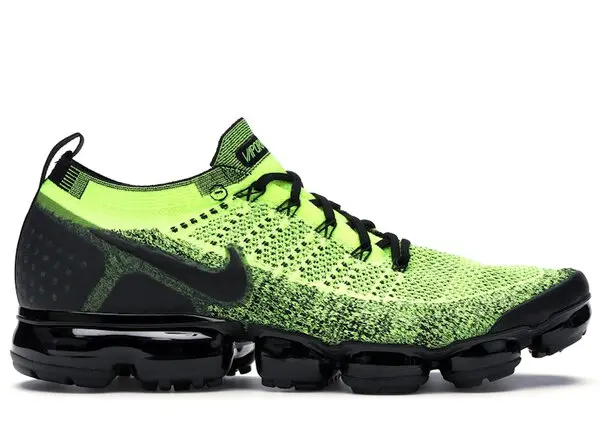 Nike Air Vapormax Flyknit 2 Sneakers - Volt/black