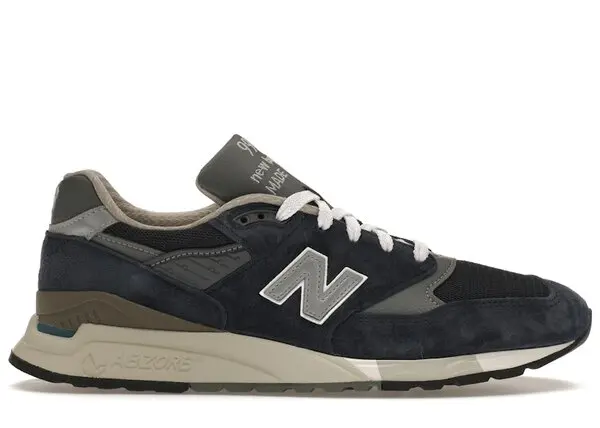 NEW BALANCE 998 Miusa Sneaker - Navy Blue/grey