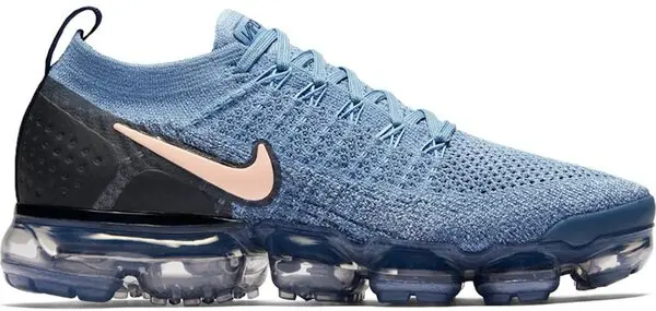Nike Air Vapormax Flyknit 2 Sneakers - Work Blue/diffused Blue/blackened Blue