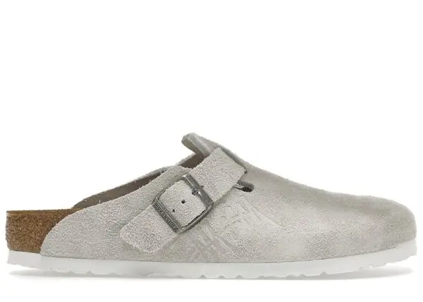 BIRKENSTOCK Boston Clog Stussy - Bone