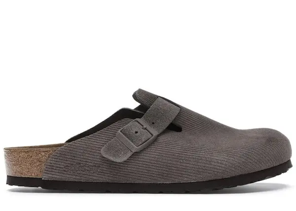 BIRKENSTOCK Boston Clogs Stussy - Anthracite