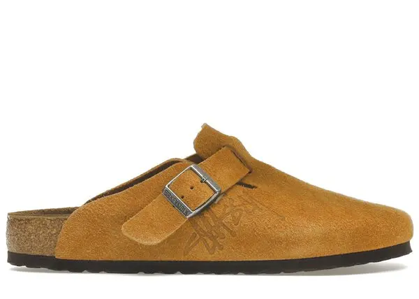 BIRKENSTOCK Boston Clog Stussy - Caramel