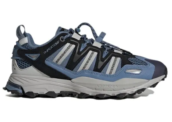 Adidas Hyperturf Lace-up Sneakers - Altered Blue/core Black/shadow Navy
