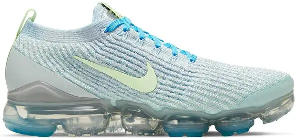 Nike Air Vapormax Flyknit 3 - Pure Platinum/baltic Blue/metallic Silver