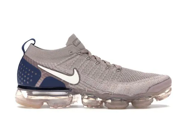 Nike Air Vapormax Flyknit 2 Sneakers - Diffused Taupe/blue Void/sepia Stone