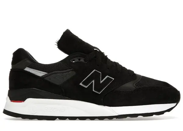 NEW BALANCE 998 Pony Hair Sneakers - Black/white