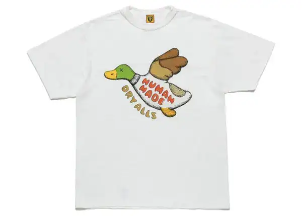 Human Made X Kaws #2 T-Shirt - White | Editorialist