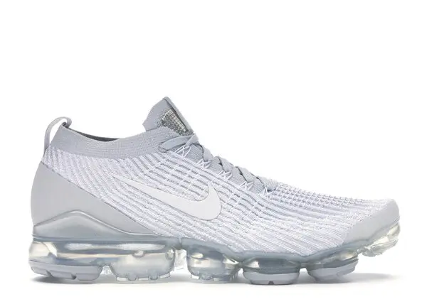 Nike Air Vapormax Flyknit 3 - White/pure Platinum/metallic Silver
