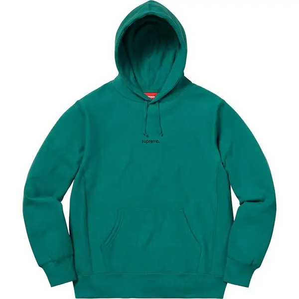 Supreme Trademark Hooded Sweatshirt - Dark Teal