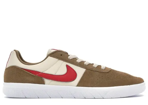 Nike Team Classic Sneakers - Golden Beige/light Cream/white