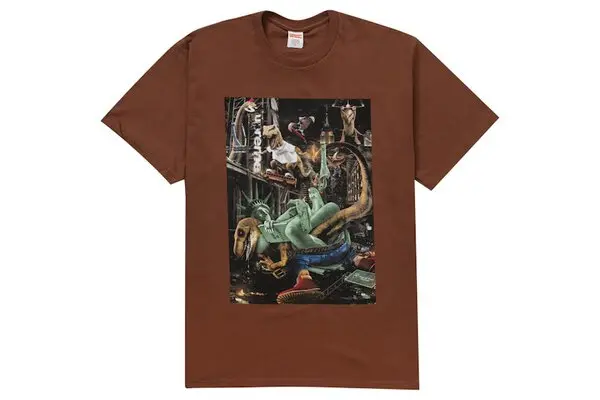 Supreme Trex Tee Shirt - Brown