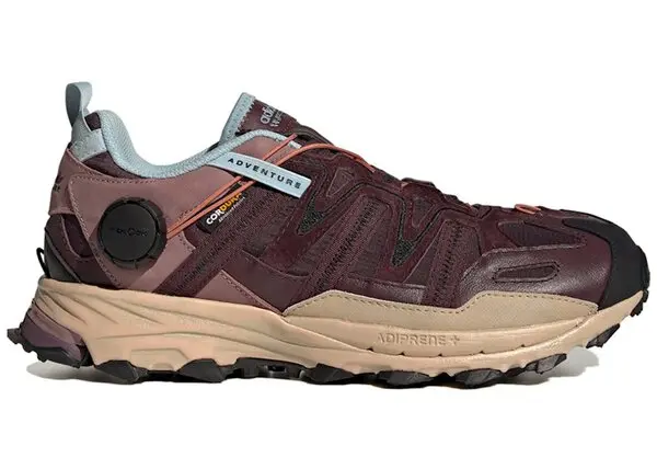 Adidas Hyperturf Gaiter - Shadow Maroon/ash Pearl