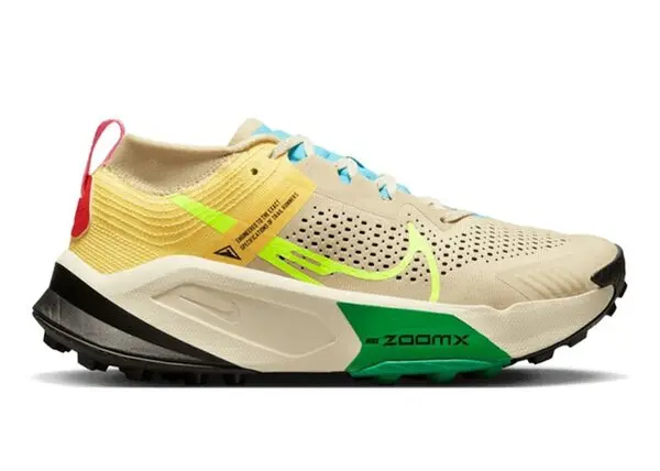 Nike Zoomx Zegama Sneakers - Team Gold/citron Pulse/stadium Green